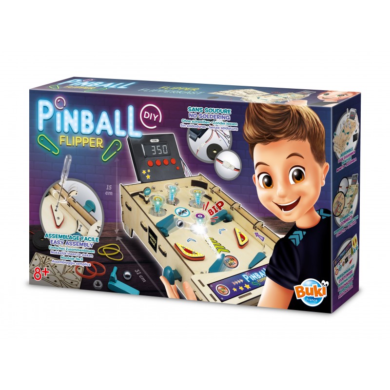 Pinball Flipper - Costruisci il tuo Flipper - Regalo (8-12 anni ...